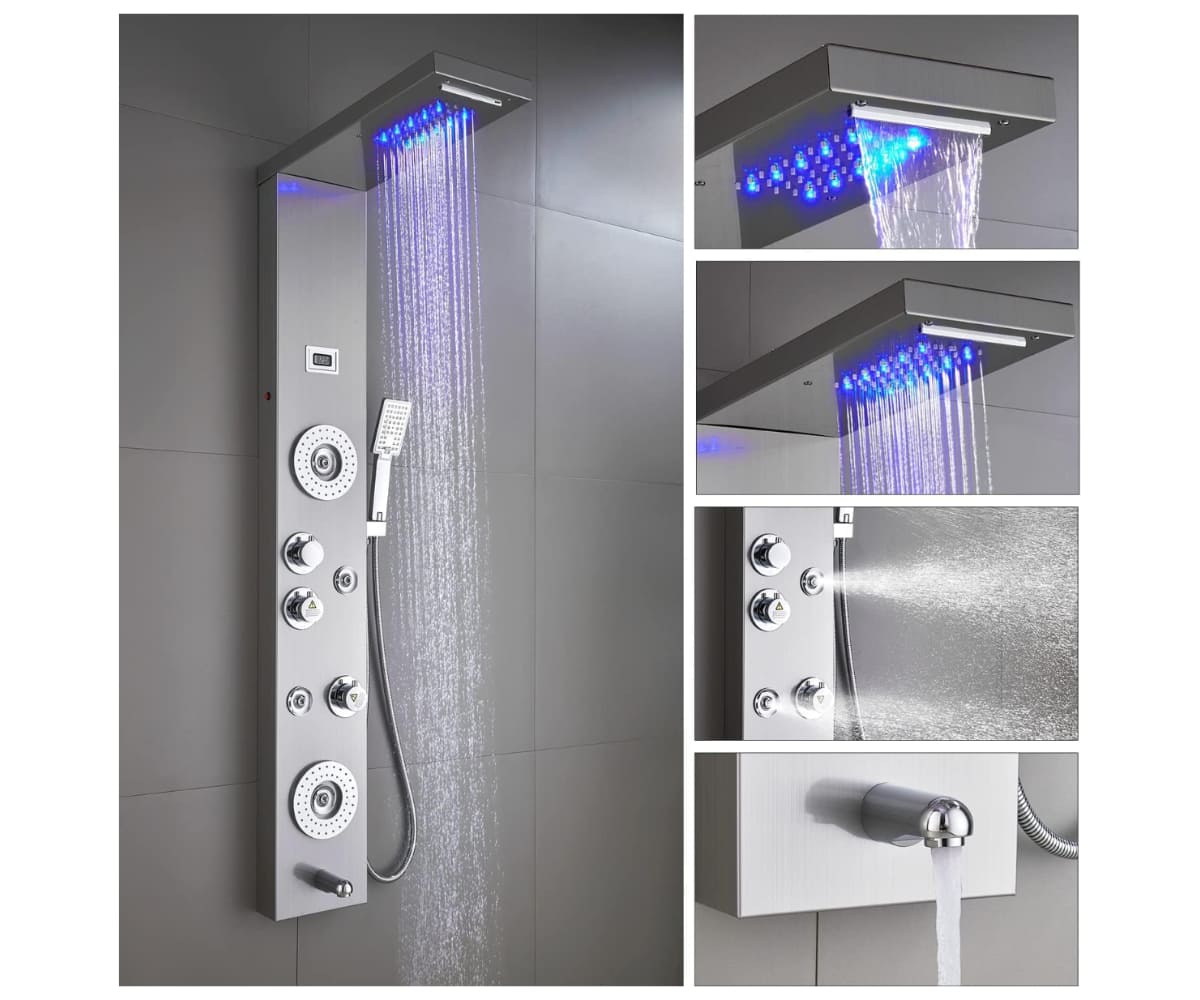 Ello and Allo Website - Premium Shower Panels